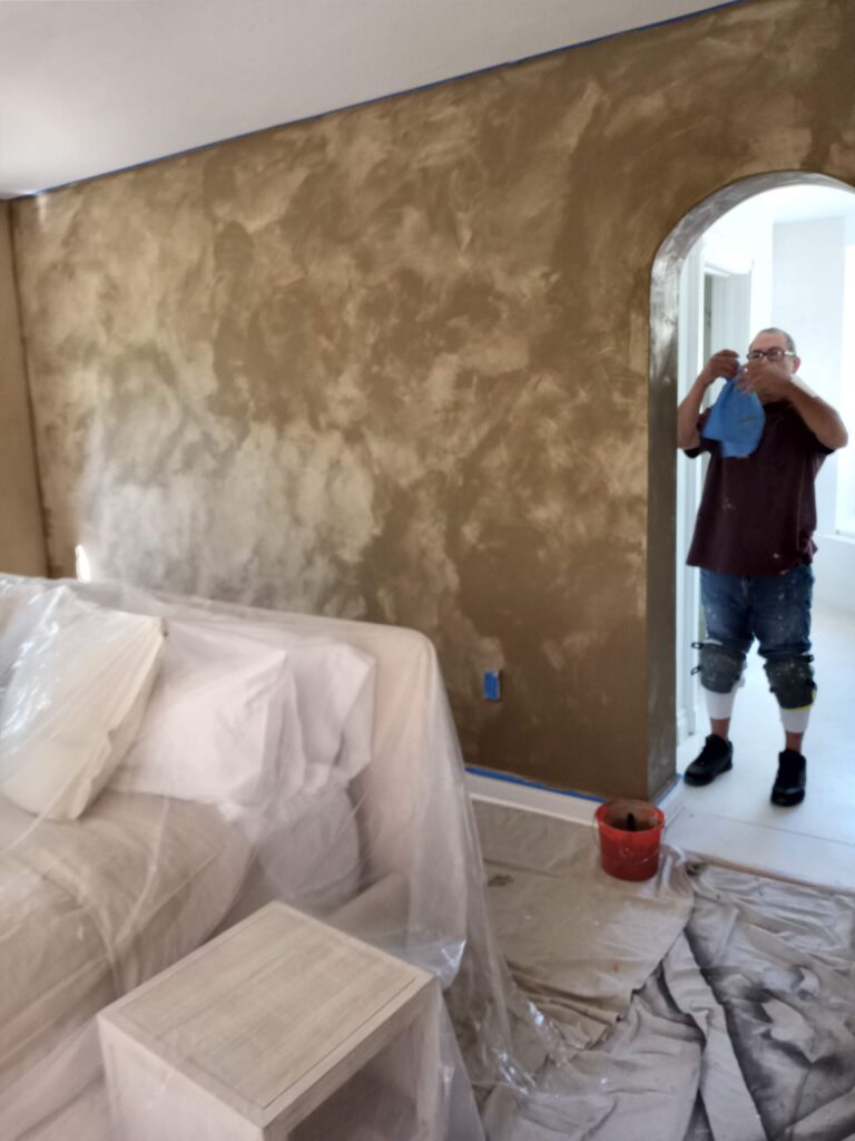 Interior Lime Wash Painting Miami | Uriel's Venetian Plaster